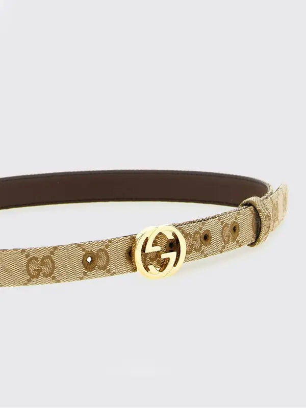 Gucci Gg Leather Belt