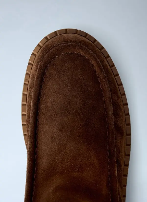 Prada Suede Boots - Brown