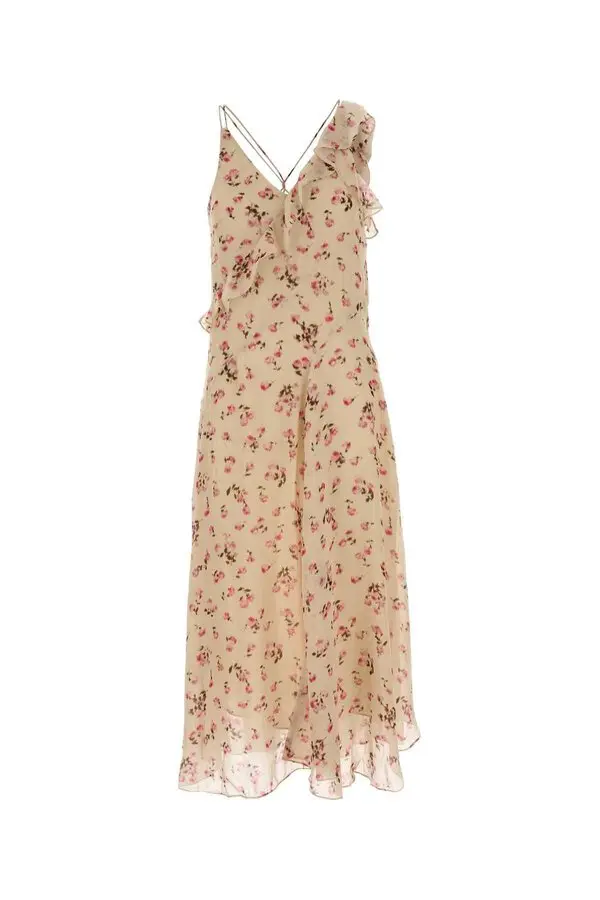 Isabel Marant Étoile Printed Muslin Luxie Dress - Multicolor