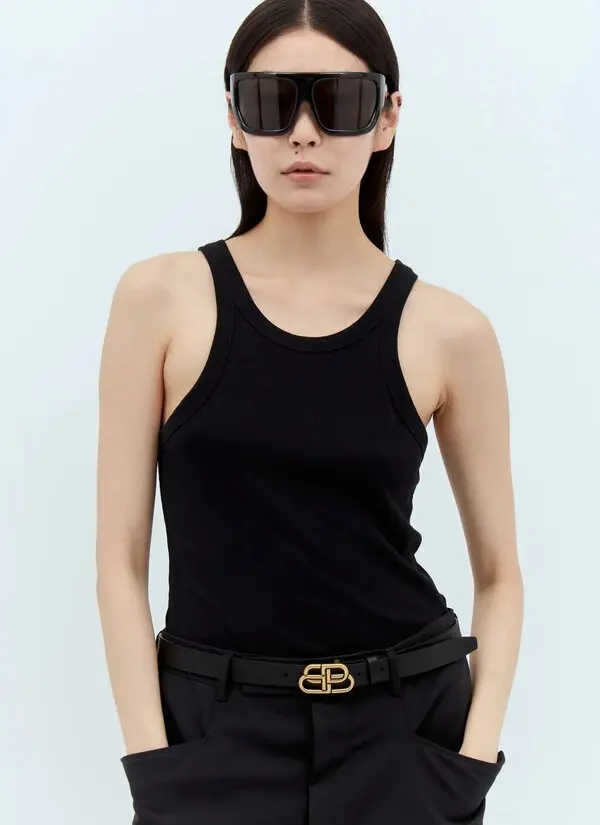Balenciaga Bb Logo Belt