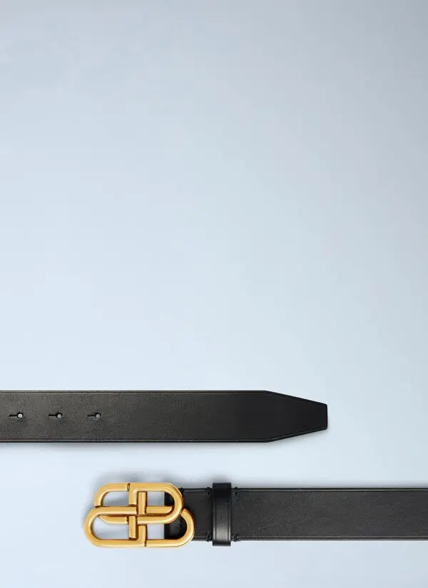 Balenciaga Bb Logo Belt