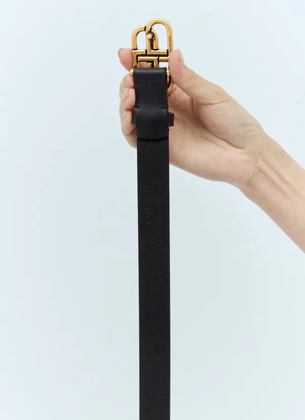 Balenciaga Bb Logo Belt