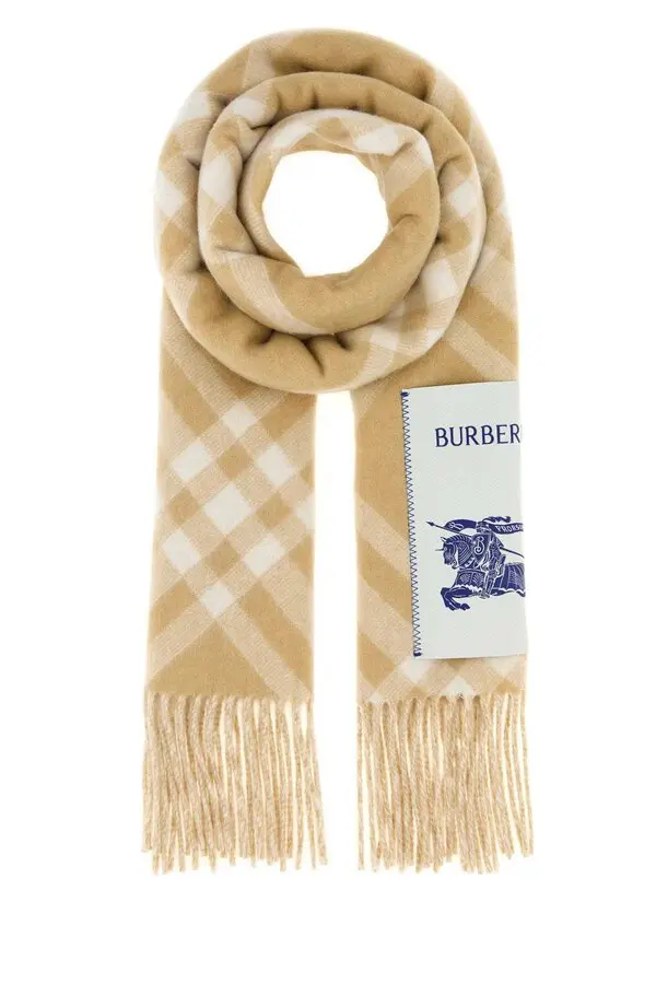 Burberry Embroidered Cashmere Scarf