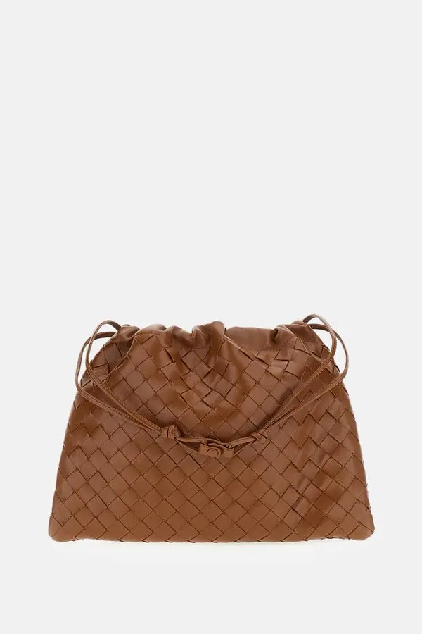 Bottega Veneta Intrecciato Leather Dustbag Handbag - Multicolor
