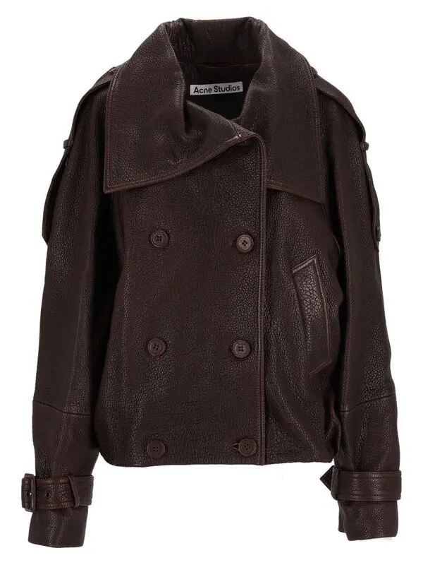 Acne Studios Full Grain Leather Jacket