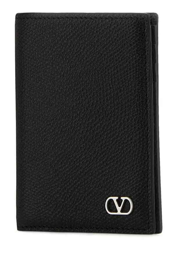 Valentino Garavani Leather Card Holder