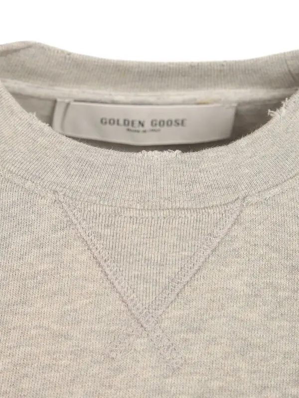 GOLDEN GOOSE Oversized Cotton Sweatshirt