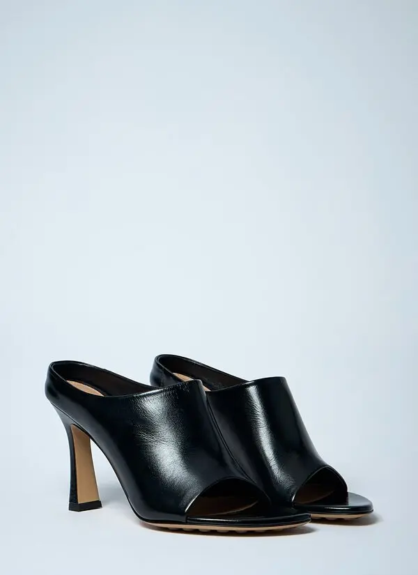 Bottega Veneta Rana Heeled Mules - Black