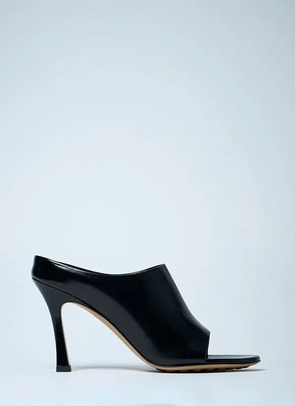 Bottega Veneta Rana Heeled Mules - Black