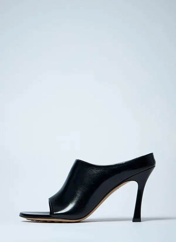 Bottega Veneta Rana Heeled Mules - Black