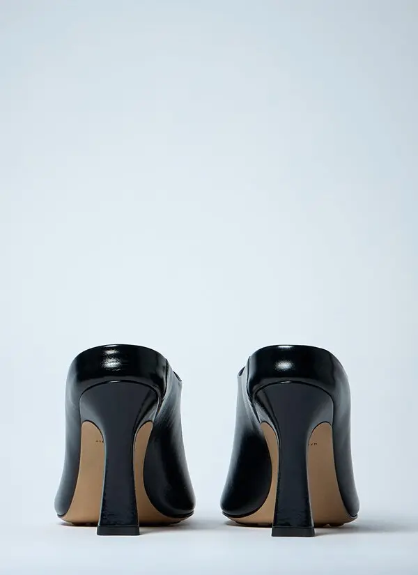 Bottega Veneta Rana Heeled Mules - Black