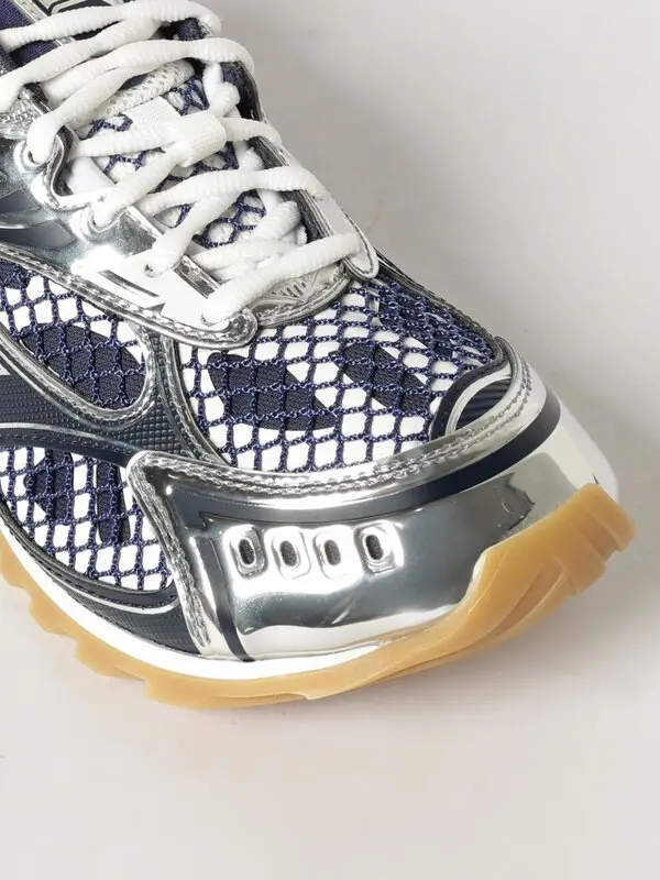 Bottega Veneta Orbit Technical Mesh Sneakers - Blue