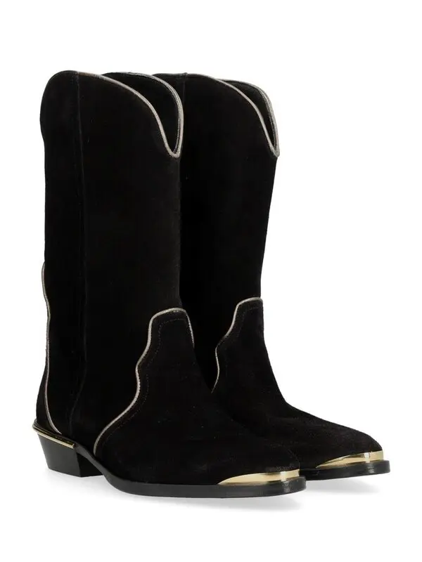 Isabel Marant Étoile Elbini-gb Ankle Boots - Black
