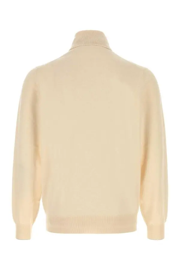 Brunello Cucinelli Sand Cashmere Sweater