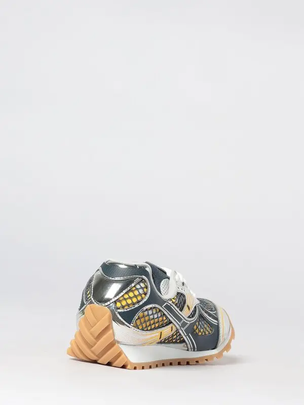 Bottega Veneta Orbit Technical Mesh Sneakers - Yellow