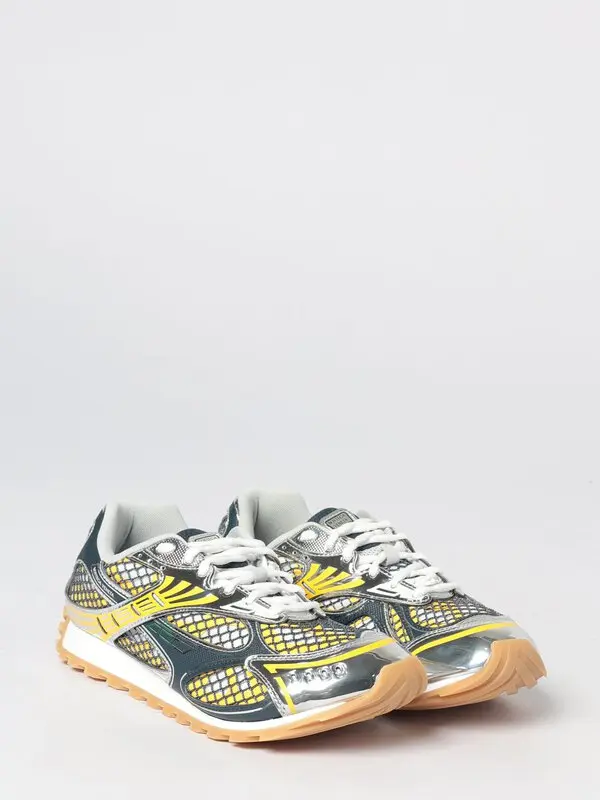Bottega Veneta Orbit Technical Mesh Sneakers - Yellow