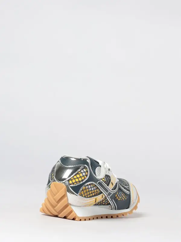 Bottega Veneta Orbit Technical Mesh Sneakers - Yellow