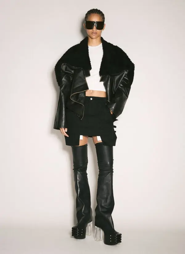 Rick Owens Stefan Mini Skirt