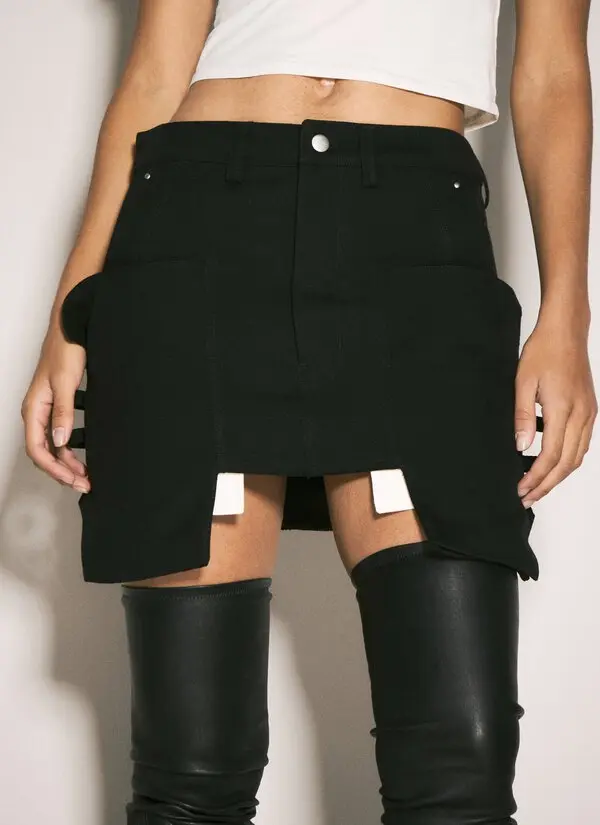 Rick Owens Stefan Mini Skirt