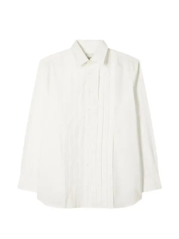 Paul Smith Shirt With Pleats On The Front