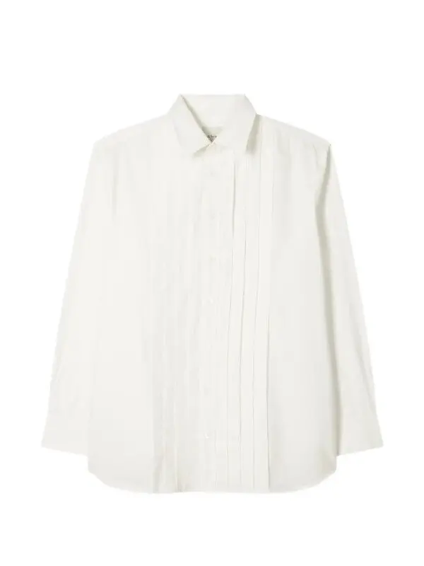 Paul Smith Shirt With Pleats On The Front
