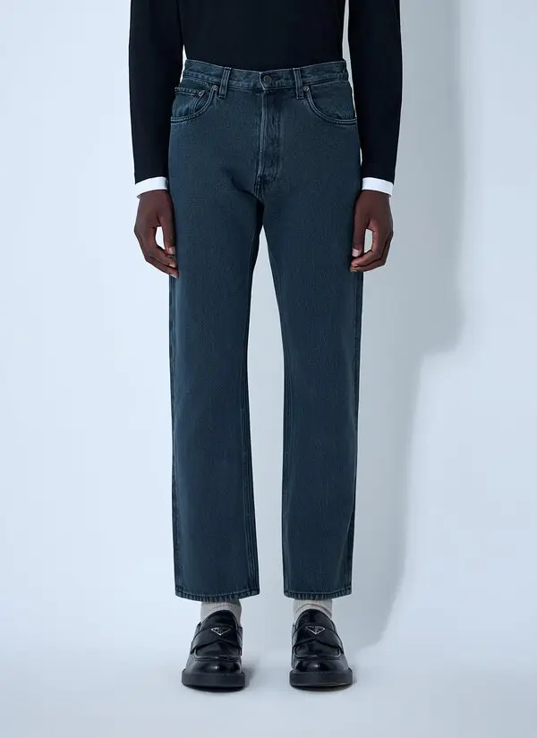 Prada Over-dyed Straight-leg Jeans - Multicolor
