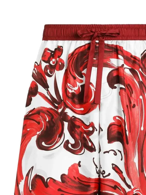 Dolce & Gabbana Vanity Bermuda Shorts - Red