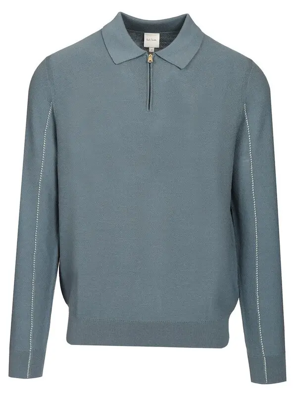 Paul Smith Knitted Polo Shirt