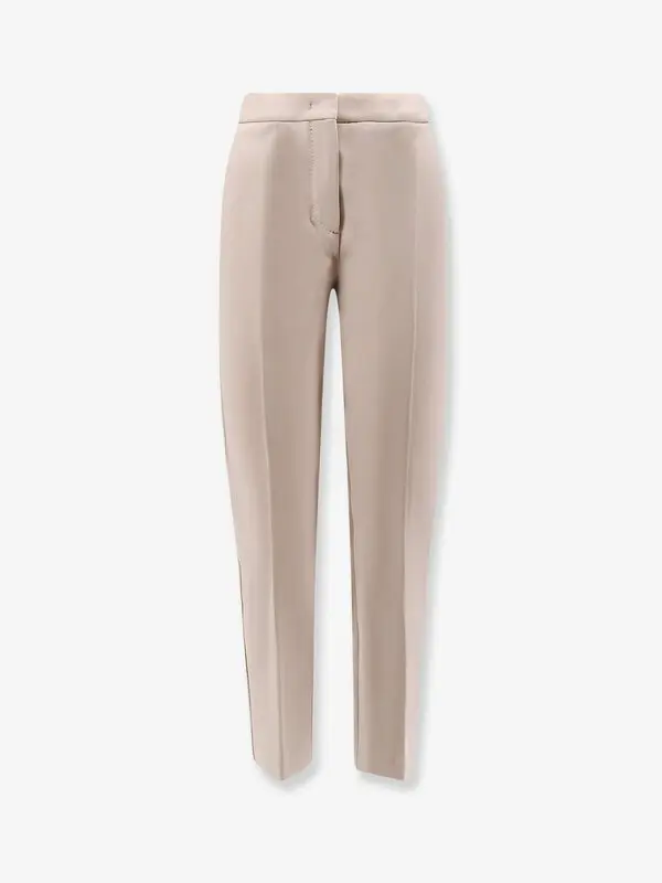 Max Mara Viscose Blend Pegno Trousers - Multicolor