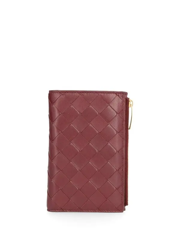 Bottega Veneta Medium Bi-fold Braided Wallet