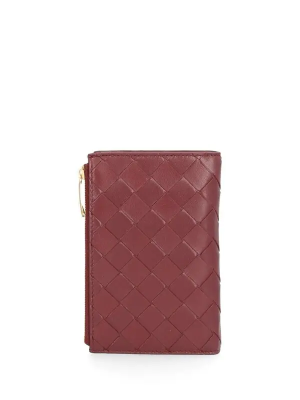 Bottega Veneta Medium Bi-fold Braided Wallet