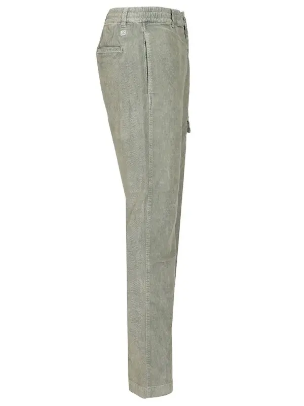 C.P. COMPANY Cotton Corduroy Trousers - Gray