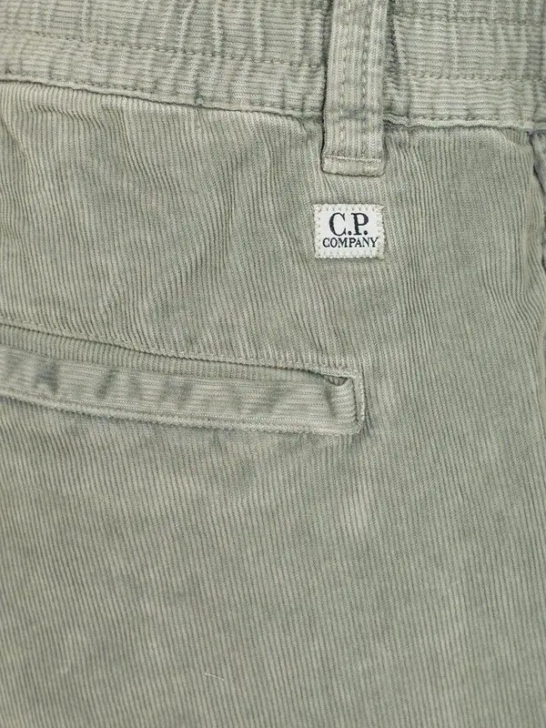 C.P. COMPANY Cotton Corduroy Trousers - Gray