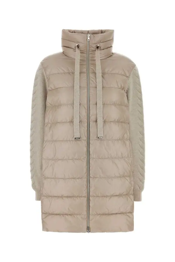 Herno Sand Nylon Down Jacket - Brown