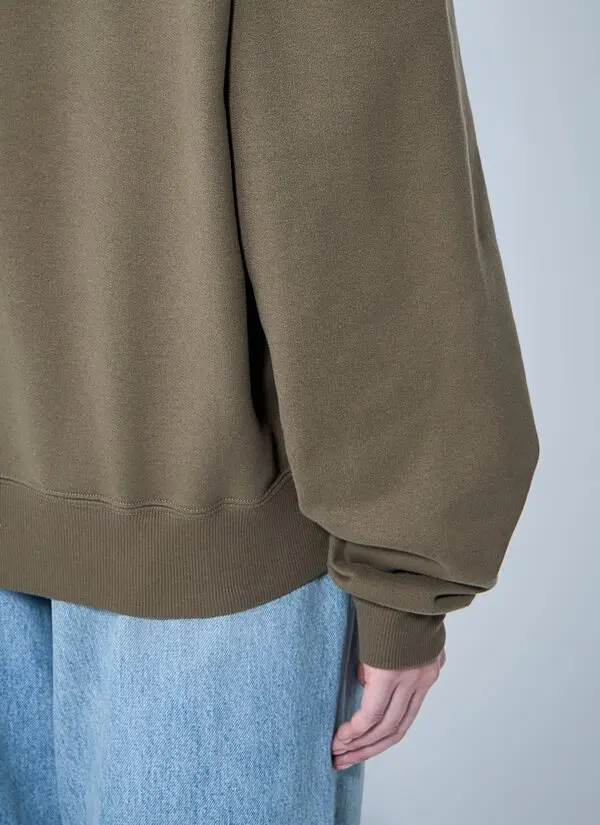 Saint Laurent Logo Sweatshirt - Cream