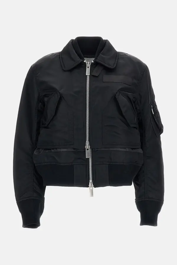 Sacai Nylon Twill Blouson - Multicolor