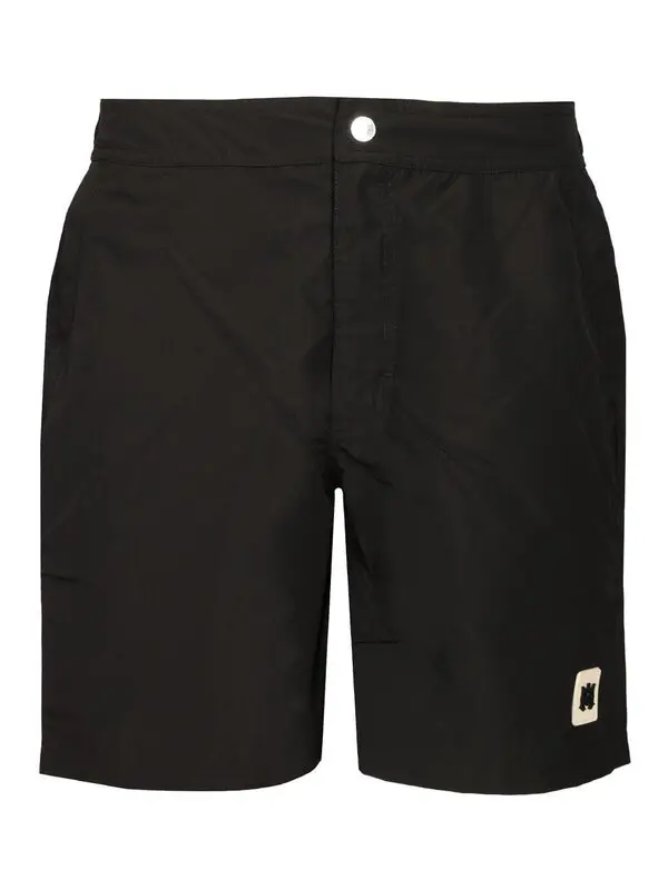 Amiri Nylon Swim Shorts - Black