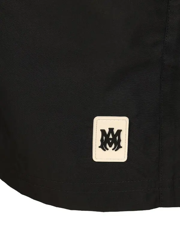 Amiri Nylon Swim Shorts - Black