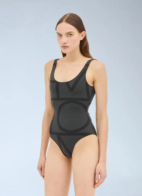 TOTEME Monogram Swimsuit