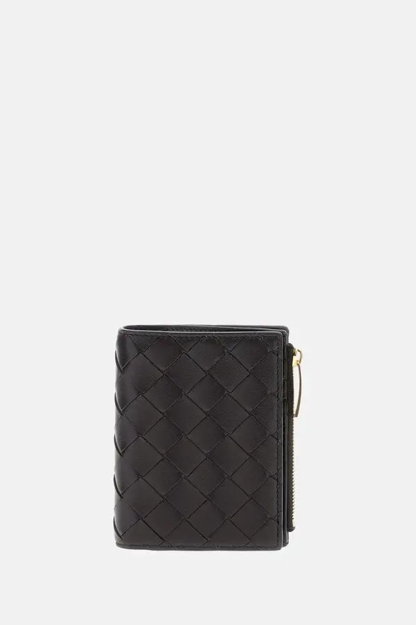 Bottega Veneta Leather Card-holder Intrecciato - Multicolor