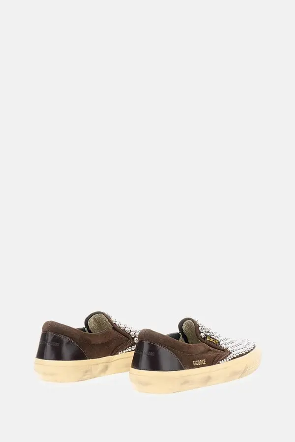 GOLDEN GOOSE Vce Suede Sneakers With Silver Tone Studs