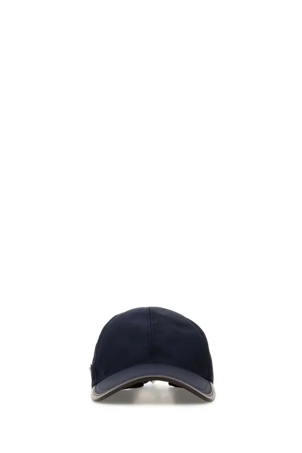 Prada Navy Re-nylon Baseball Cap - Blue