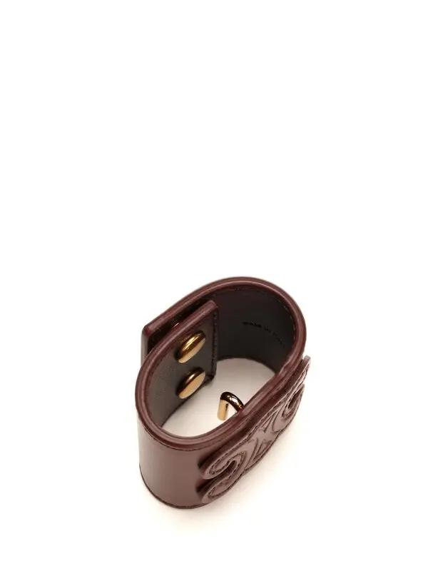 Celine Calfskin Hair Cuff - Brown