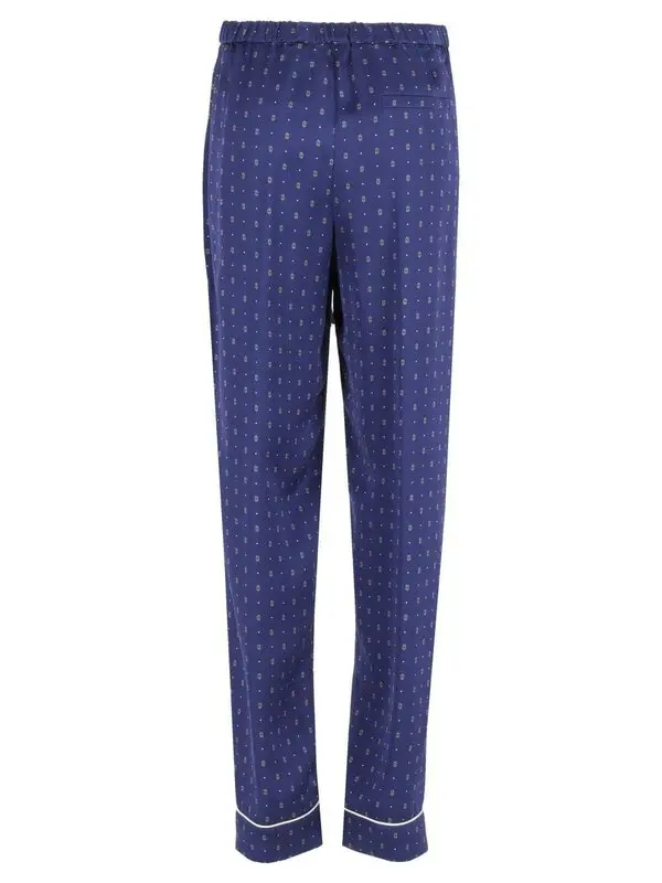 FORTE_FORTE Le Club Pajama Pants - Blue