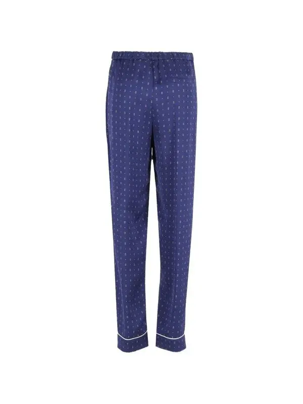 FORTE_FORTE Le Club Pajama Pants - Blue