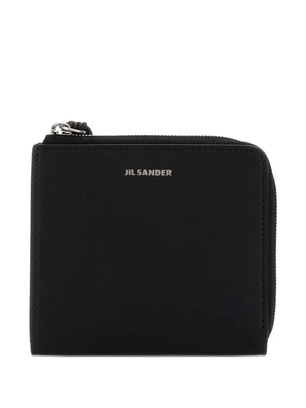 JIL SANDER Zip-around Wallet - Black