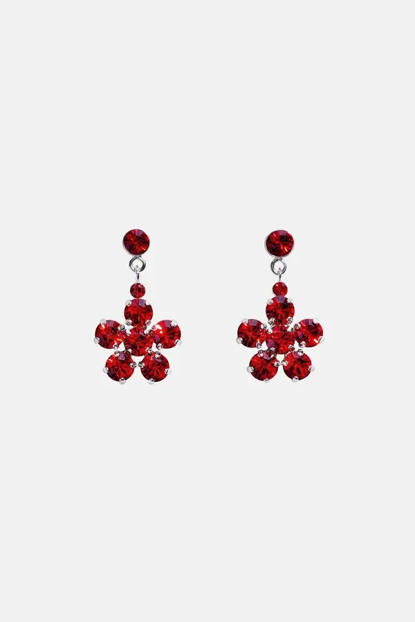 Simone Rocha Daisy Drop Earrings - Multicolor
