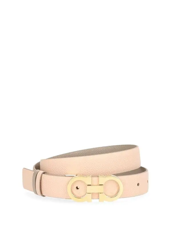 FERRAGAMO Gancini Leather Belt - Multicolor