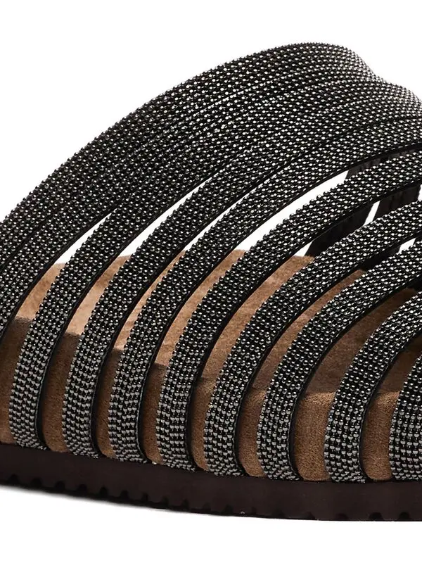 Brunello Cucinelli Leather Flat Sandals