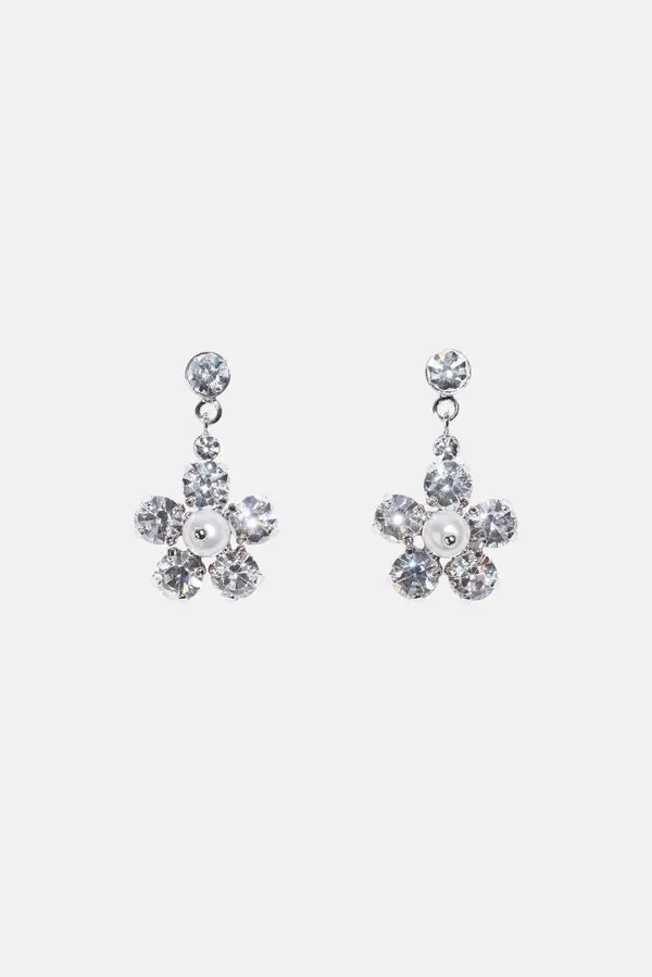 Simone Rocha Mini Daisy Drop Earrings - Multicolor